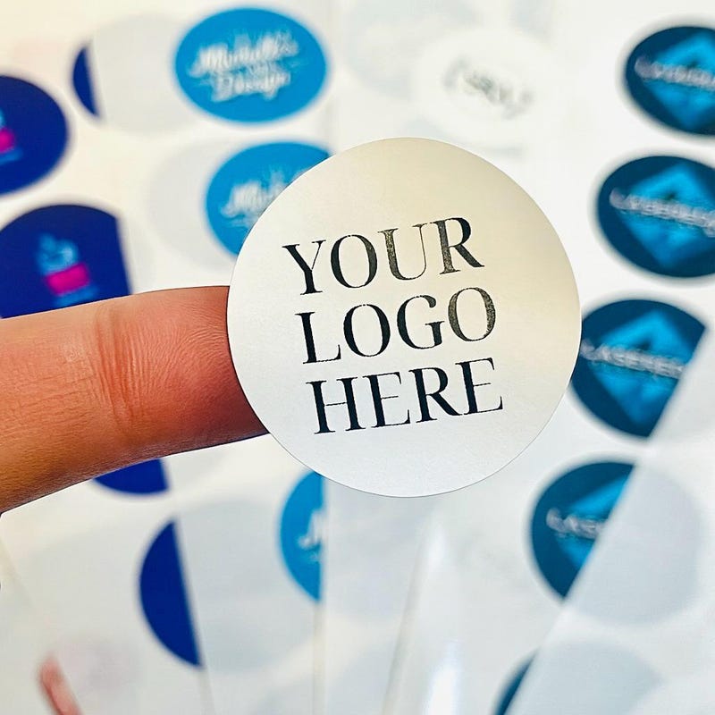 Custom Stickers for Business Packaging - Etsy UK