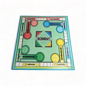 Vintage SORRY Board Game 1992 Complete - Etsy