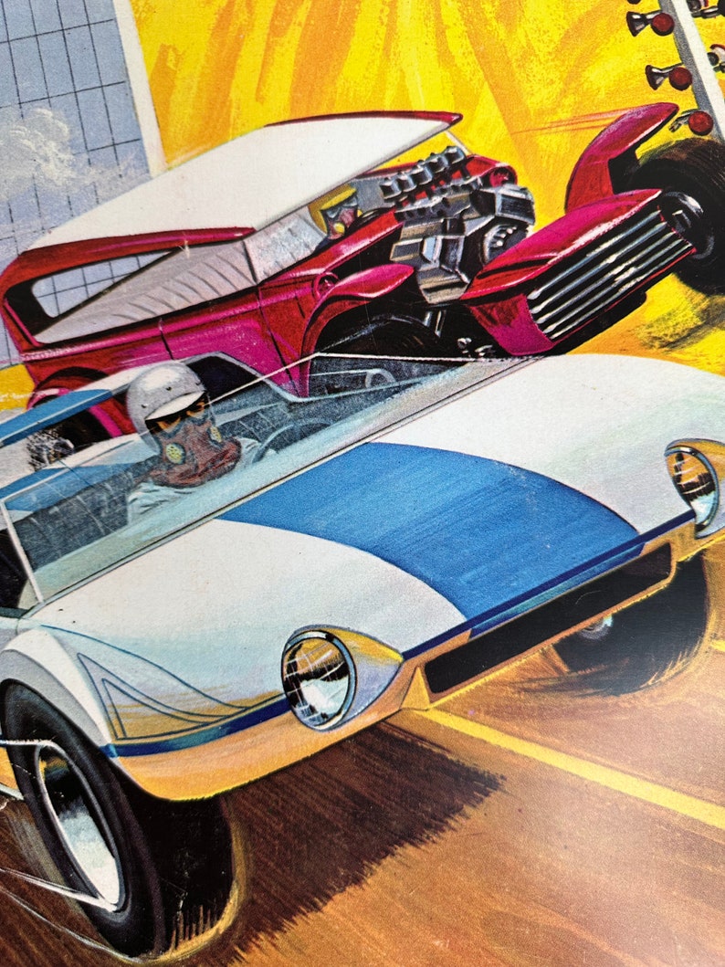 Vintage 1969 Hot Wheels Redline Poster Jack Rabbit Special the - Etsy