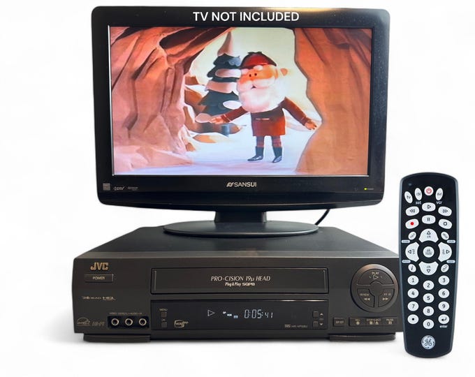 JVC VCR Player 4-head Vhs Recorder Actually Tested and Working - Etsy