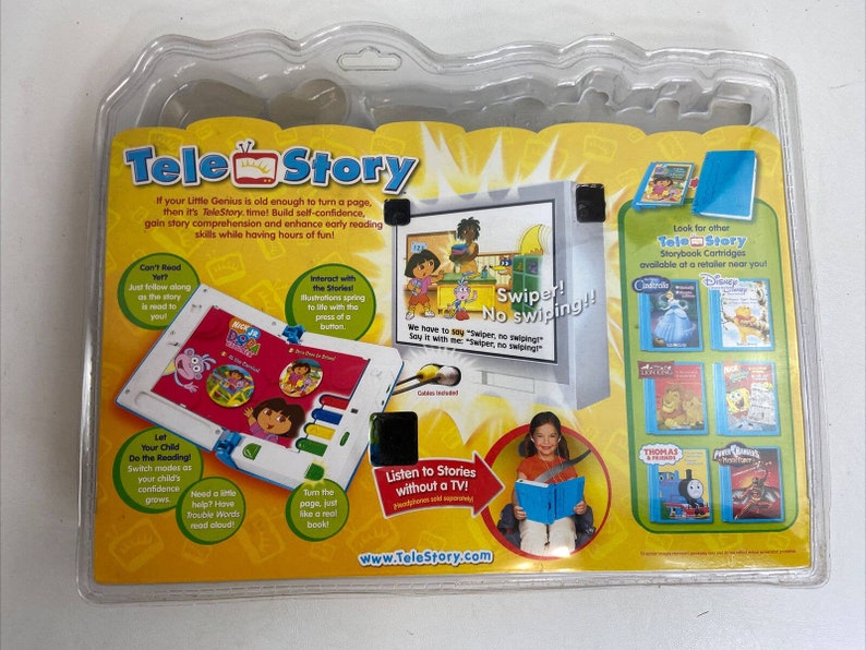Tele Story Dora the Explorer Interactive Storybook System - Etsy