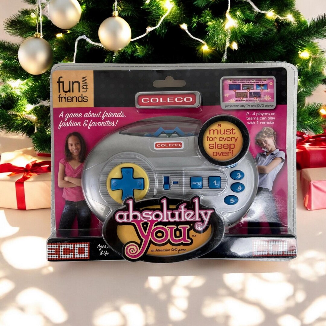 Retro Coleco Absolutely You Y2K Electronic DVD Plug N Play Handheld ...