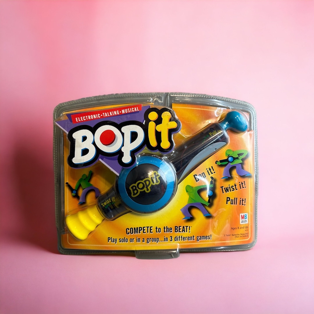 Vintage Original Bop It Game Electronic Talking Memory Game - Etsy