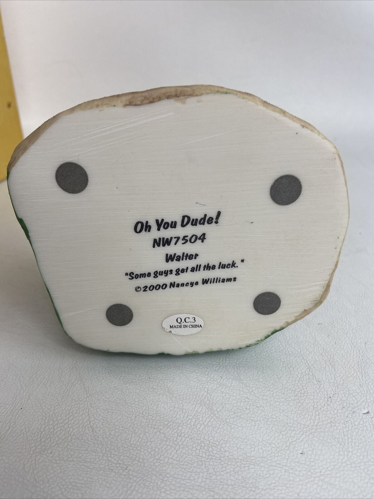 Vintage Golf Figurine Nancye Williams Oh You Dude Walter - Etsy