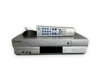 Sharp VCR VHS Player 4 Head Recorder With Remote and Cables Actually ...