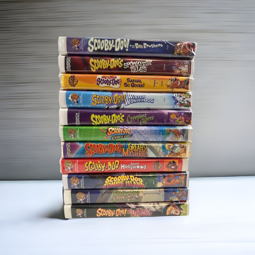 Scooby-doo VHS Clamshell Movie Tapes ( Choose Your Title) Tested ...