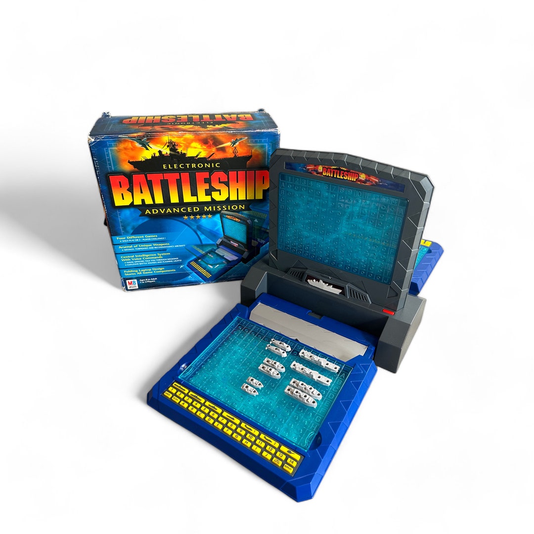 Electronic Talking Battleship Advanced Mission 2000 Milton Bradley ...