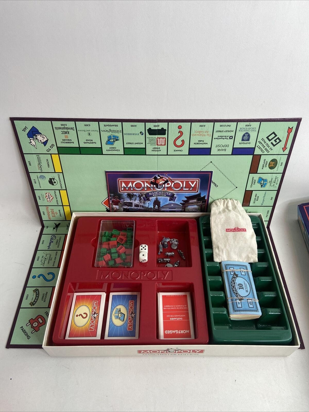 Monopoly Manchester England Edition Board Game 1998 Complete - Etsy