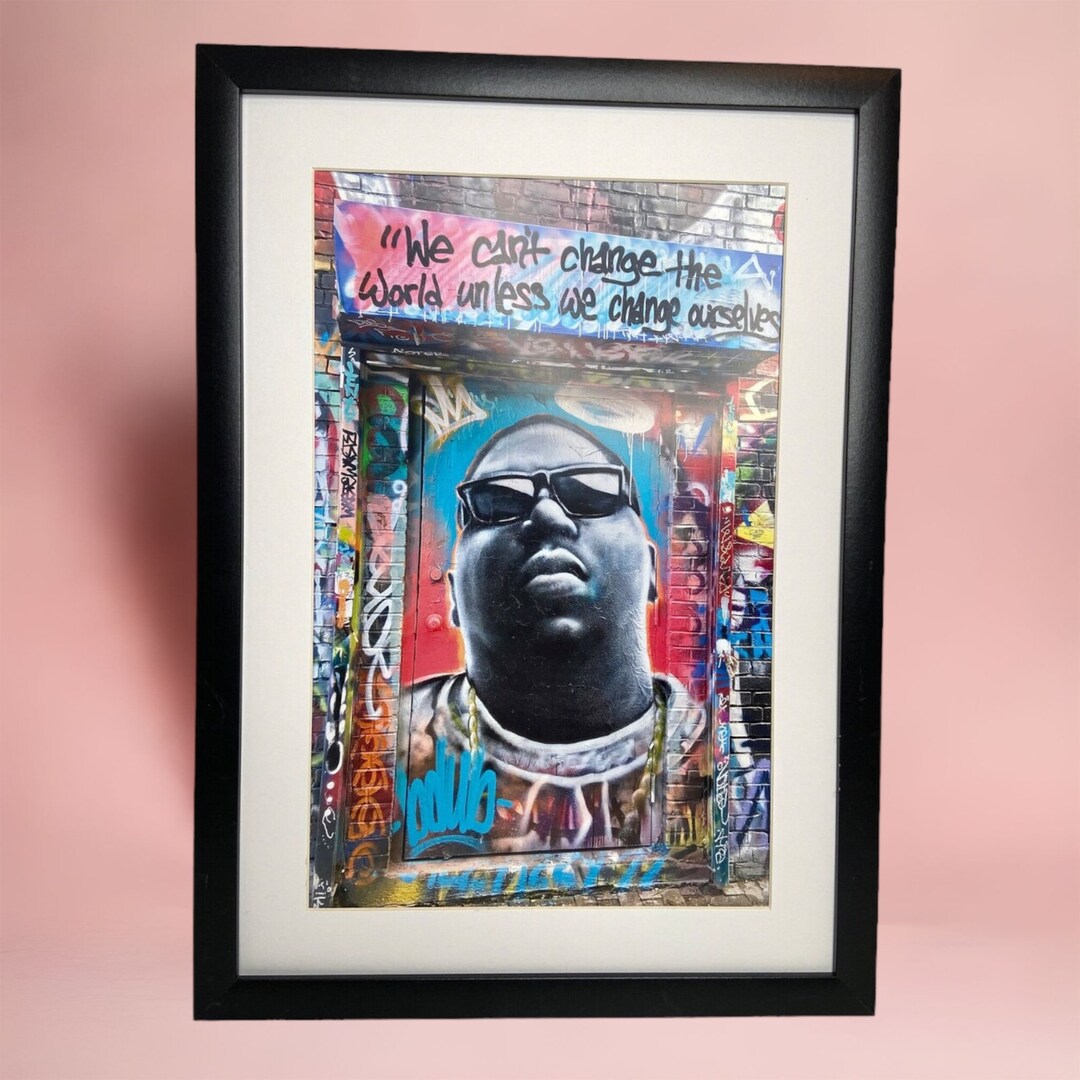 Notorious B.I.G Biggie Smalls Painting Poster 11' X 17' Print Grafitti ...