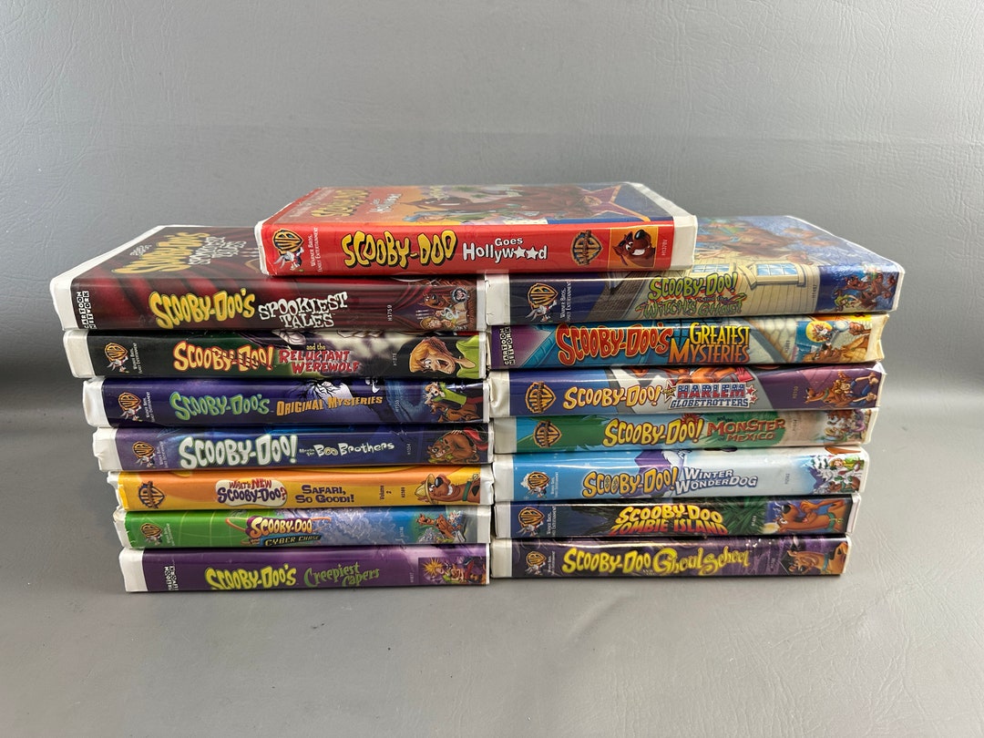 Scooby-doo VHS Clamshell Movie Tapes Choose Your Title - Etsy