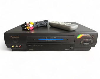 Sharp VCR VHS Player 4 Head Recorder With Remote and Cables Actually ...