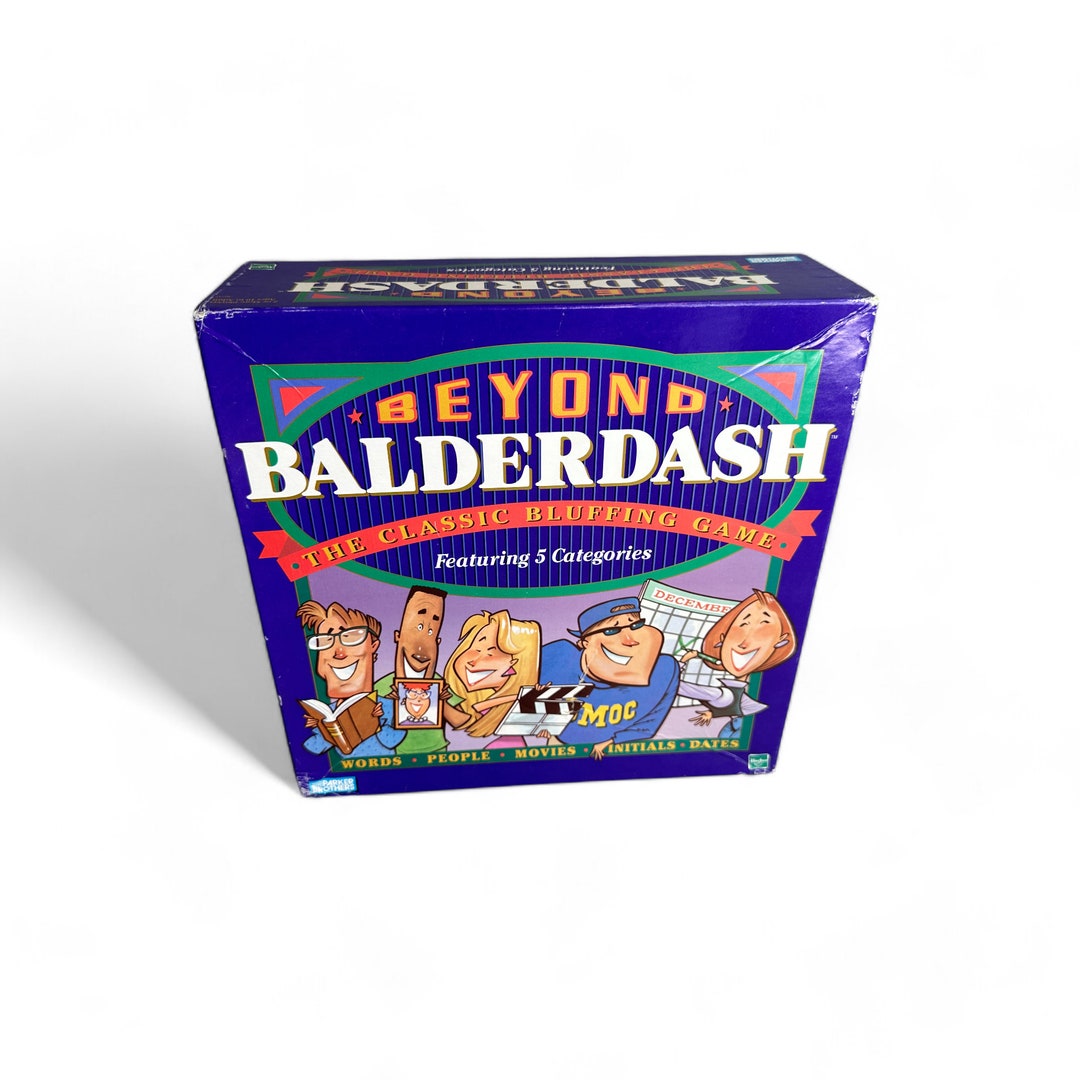 Beyond Balderdash Board Game Vintage 1997 Complete ( Sealed Parts) - Etsy