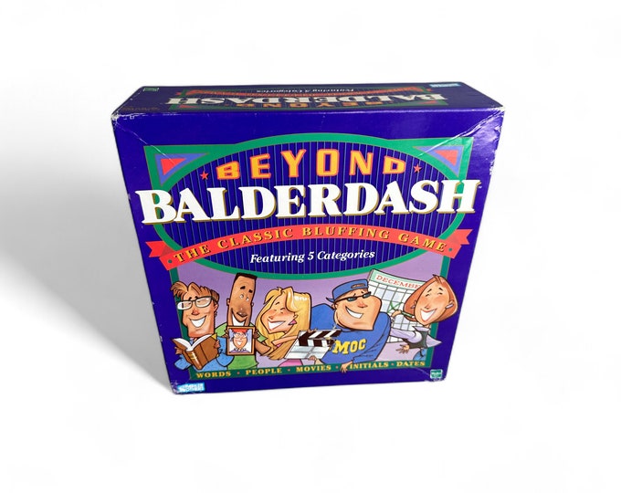 Beyond Balderdash Board Game Vintage 1997 Complete ( Sealed Parts) - Etsy