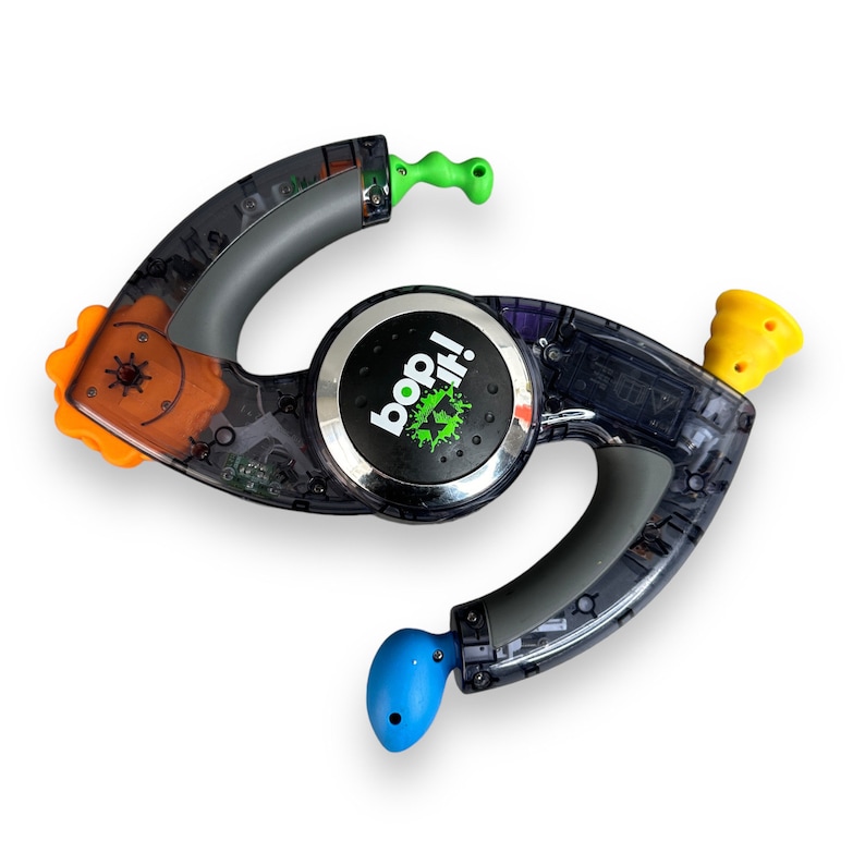 Vintage Bop It XT Black Push and Pull Game by Hasbro 1990s Toy 80s ...