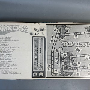 Vintage Bonkers Board Game 1978 Parker Brothers " This Game is Bonkers ...