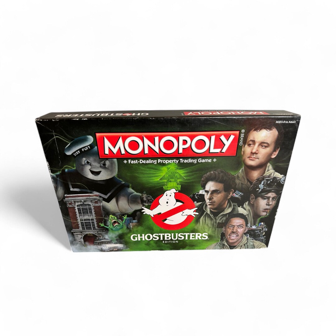Ghostbusters Collectors Edition Monopoly Board Game 2016 New Open Box ...
