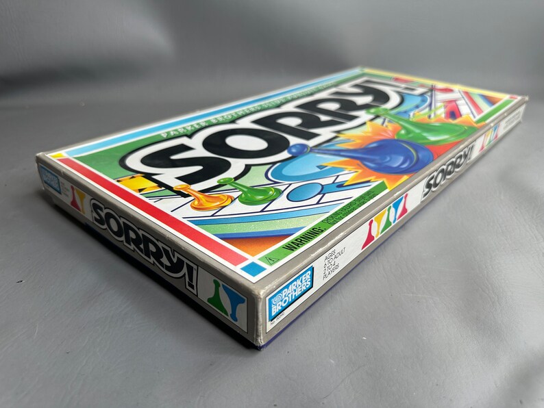 Vintage SORRY Board Game 1992 Complete - Etsy