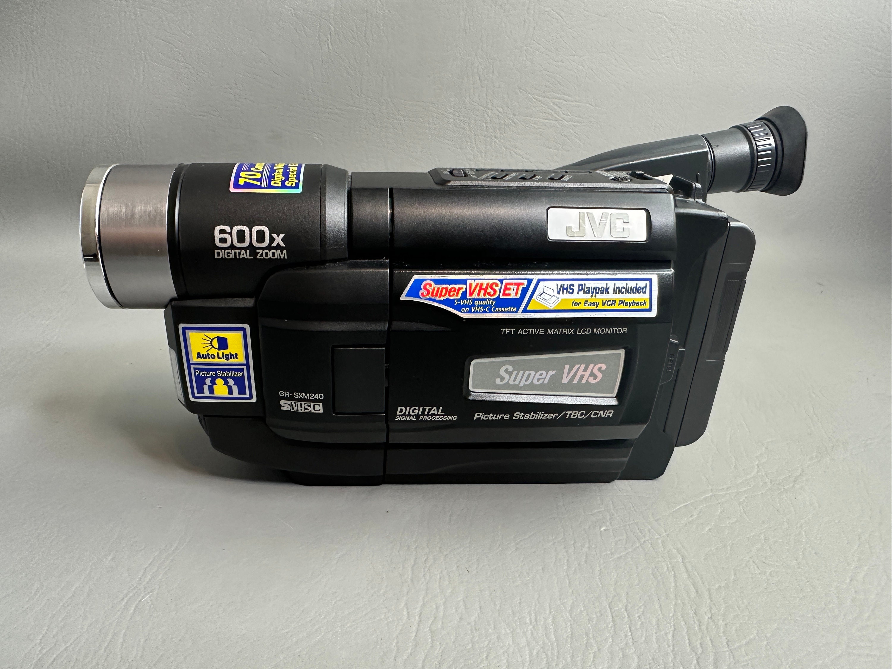 JVC Compact VHS-C Camcorder Bundle With Case Cables Tested and - Etsy