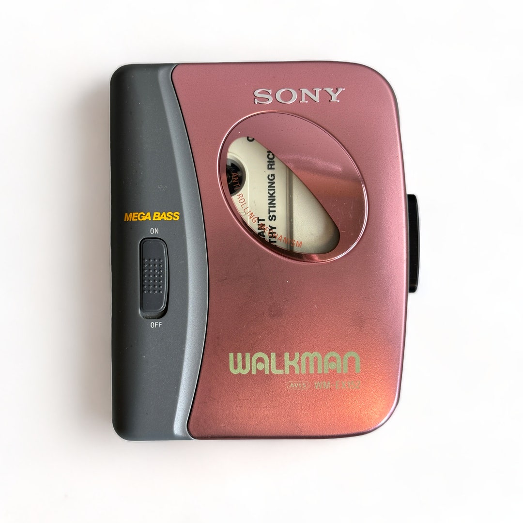 PINK Sony Walkman Cassette Player WM-EX152 Working - Etsy