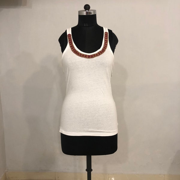 Beaded Tank - Etsy