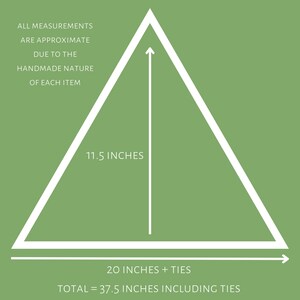 Cotton Triangle Hair Scarf, Cottagecore Floral Hair Scarf, Womens ...