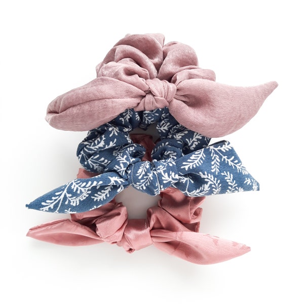 Bow Scrunchie - Etsy