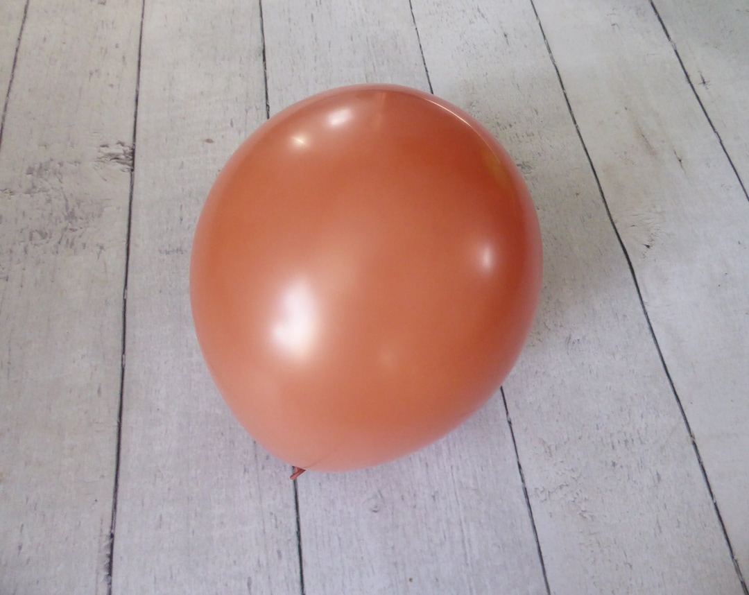 TUFTEX Burnt Orange Latex Balloons | 5", 11", & 17" Sizes | Premium ...