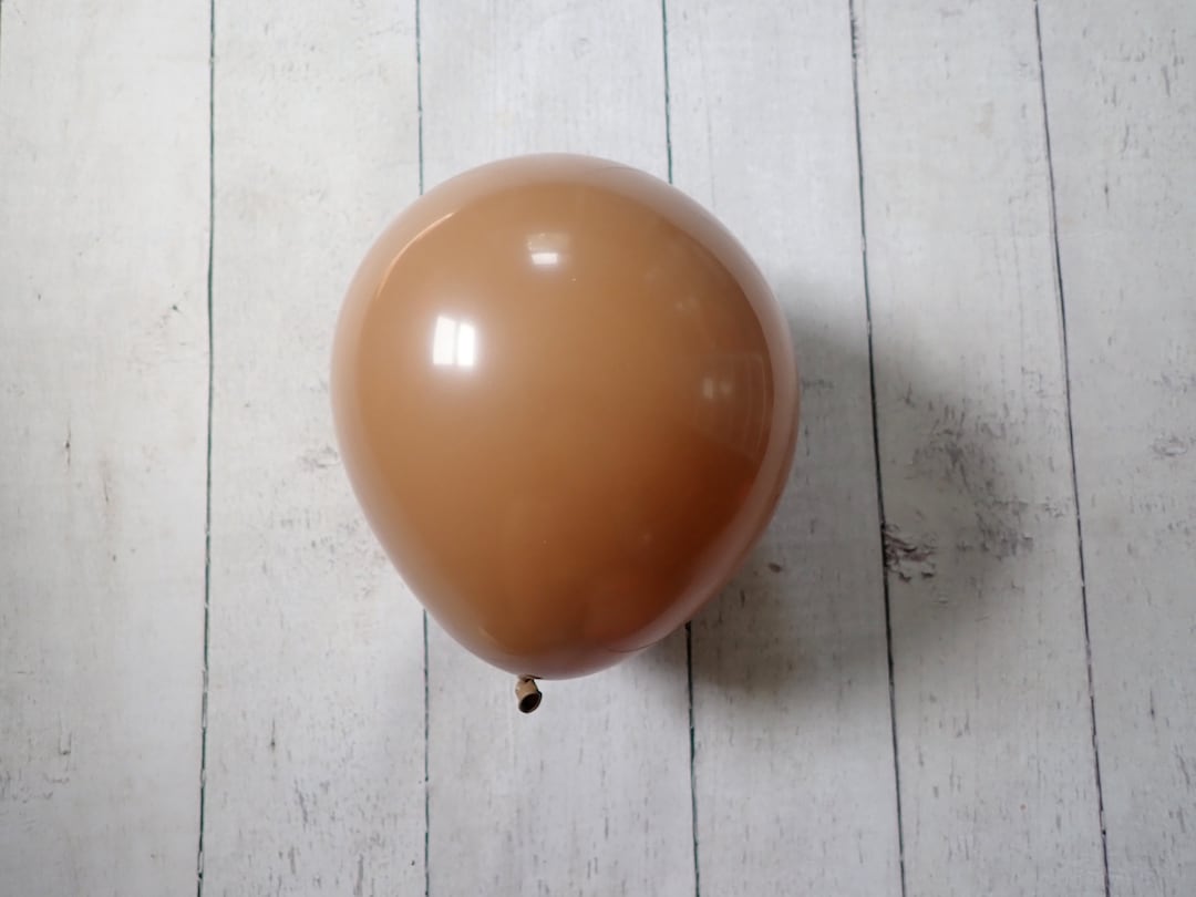 5 or 11 Qualatex Mocha Brown Latex Balloons 10 Pack - Etsy