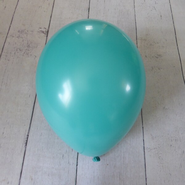 Teal Balloons - Etsy