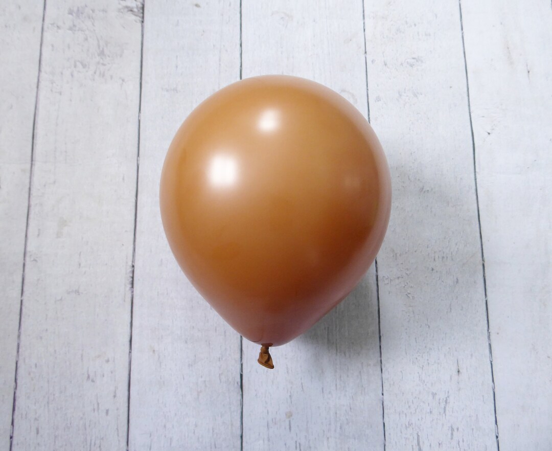 5 or 12 Kalisan Standard Caramel Brown Latex Balloons 10 Pack - Etsy