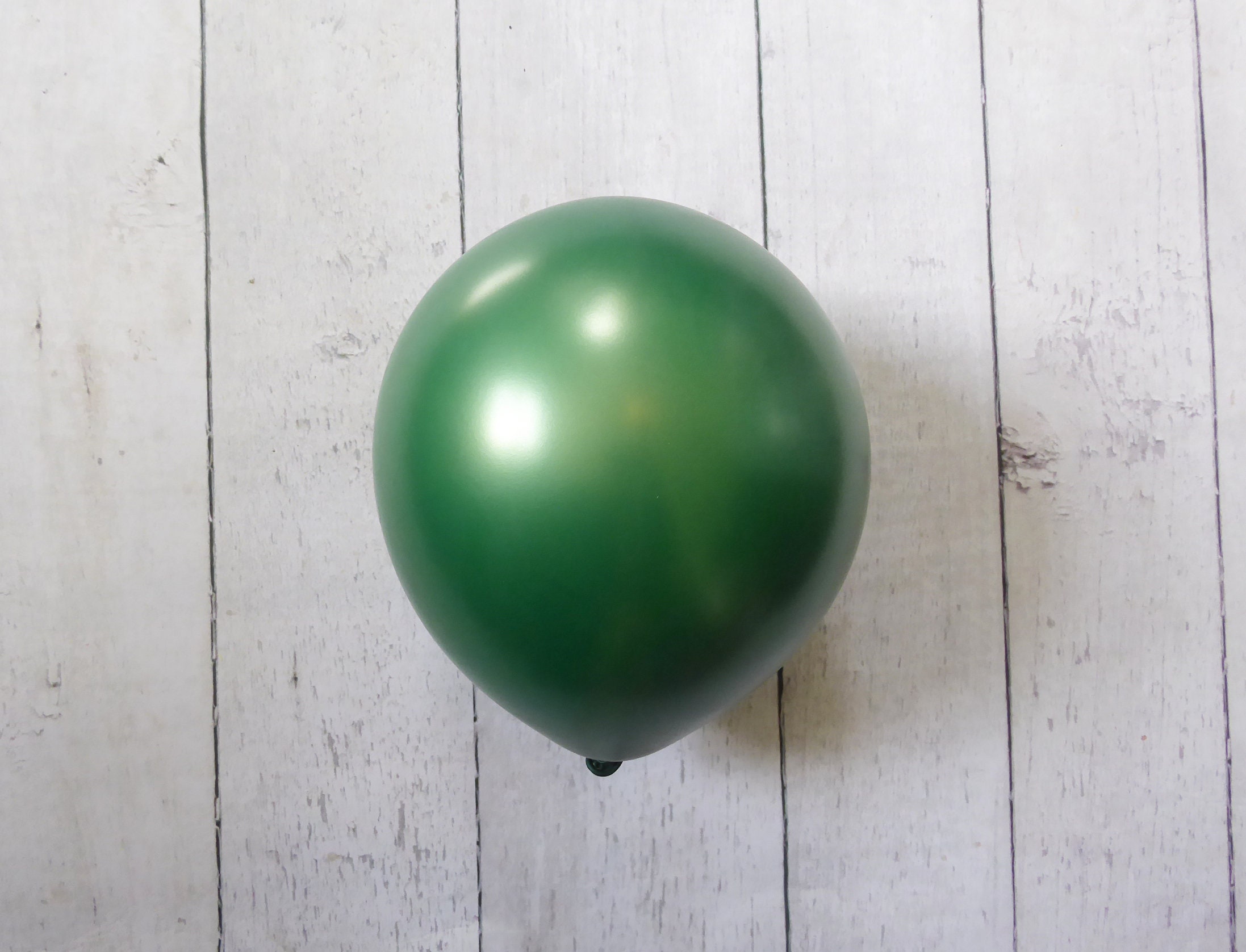 TUFTEX Metallic Forest Green Latex Balloons | 5", 11", & 17" Sizes ...