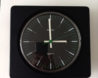 80s Vintage Wall Clock - Etsy