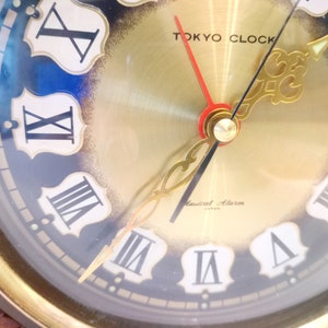 Vintage Tokyo Clock #4109 Alarm Clock Japan Circa 1960 Large Japanese ...