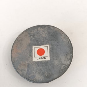 Vintage Metal Flower Frog From Japan Circa 1990 Small Ikebana Japanese ...