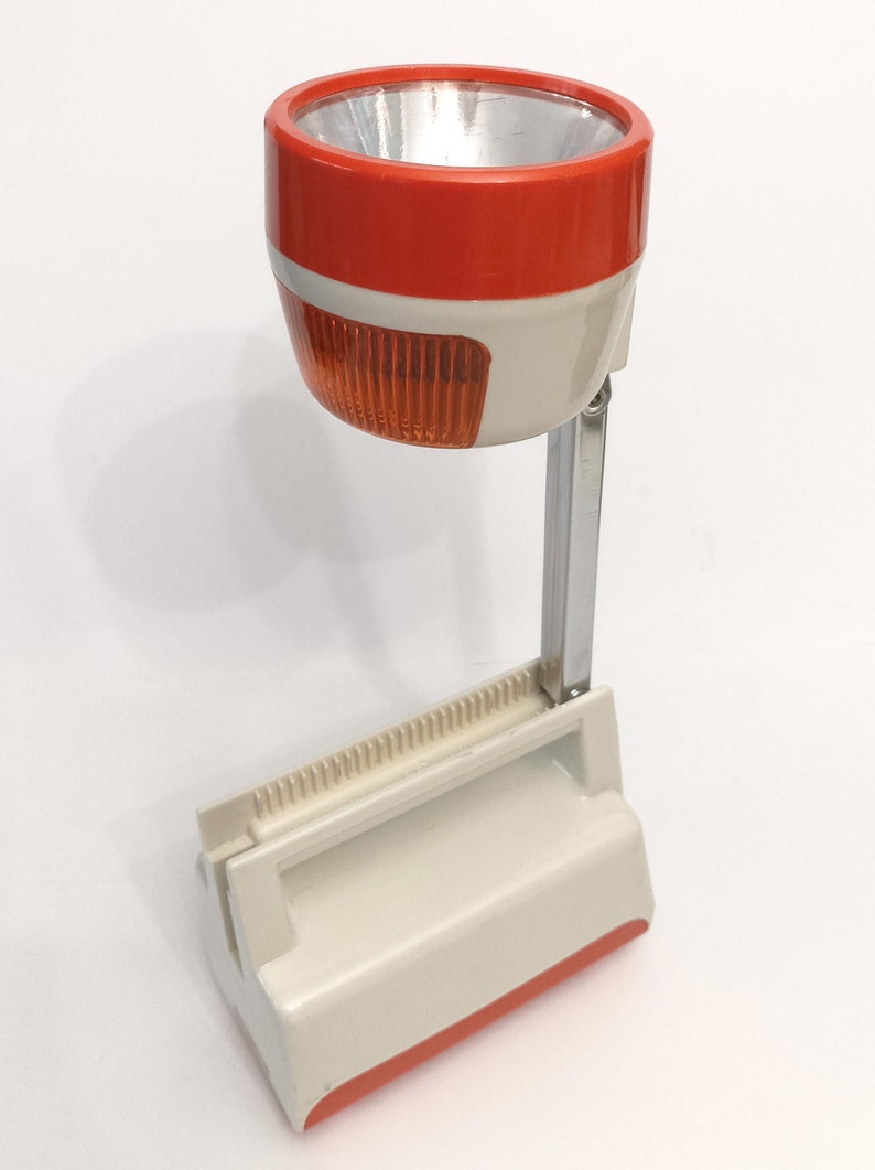 Large Balloon Torch From the 1980s Orange and White Torch That - Etsy