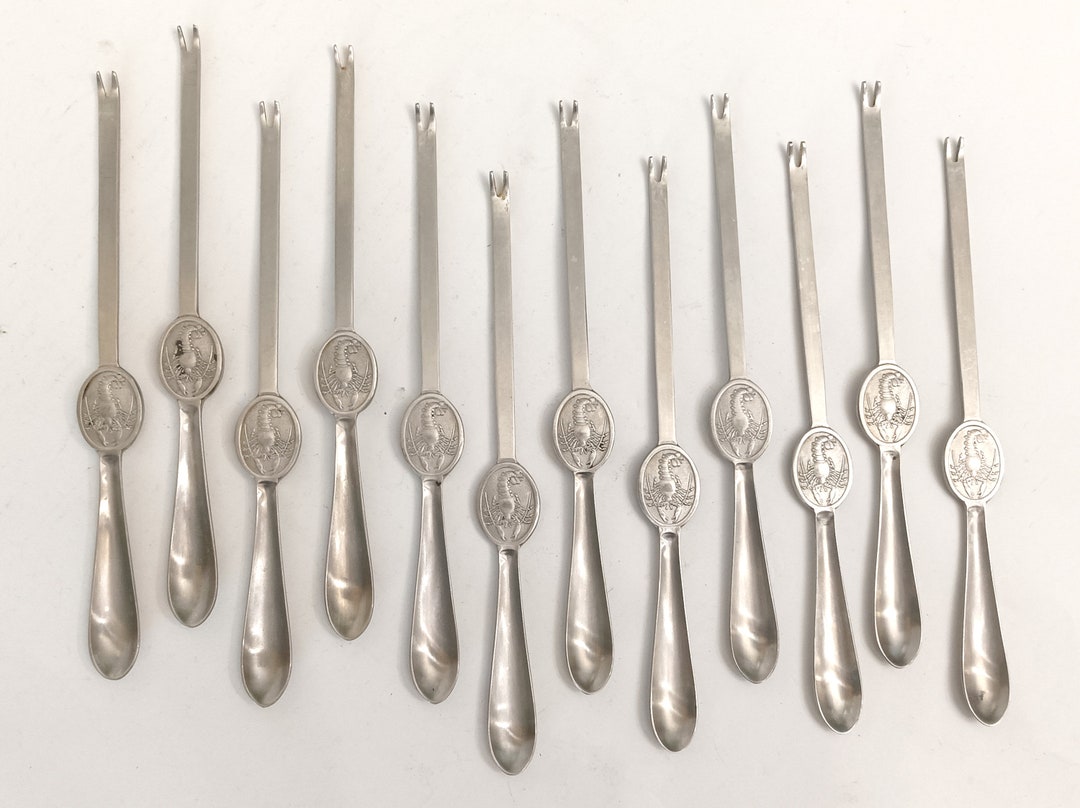 Set of 12 Vintage Lobster Picks Made in England Old Hall - Etsy