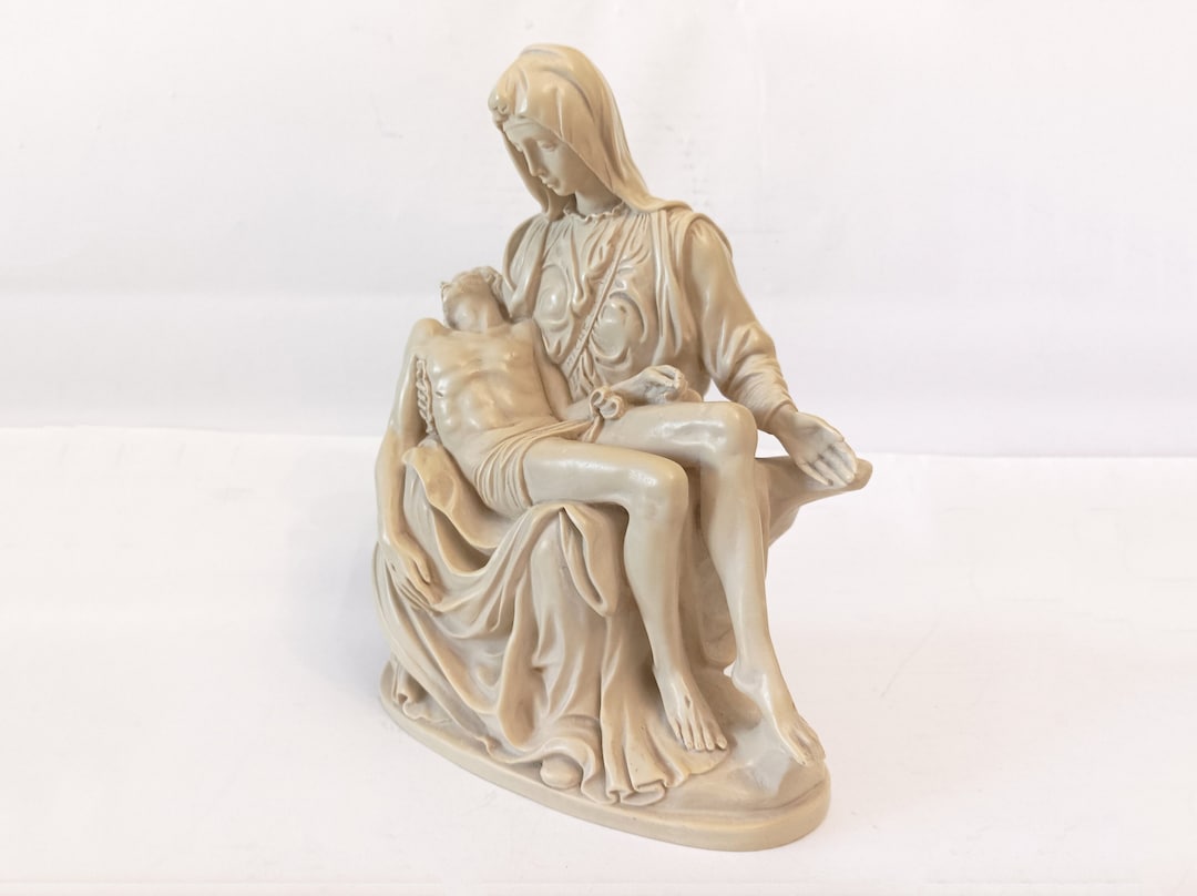 Vintage Reproduction of Michelangelo La Pietà Made in Italy Circa 1970 ...