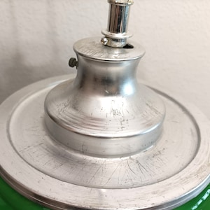 Mcm Green Opaline Pendant Light Made in the 1960's Green Space Age ...