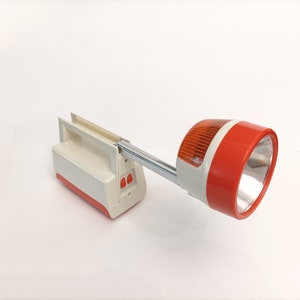 Large Balloon Torch From the 1980s Orange and White Torch That Can ...