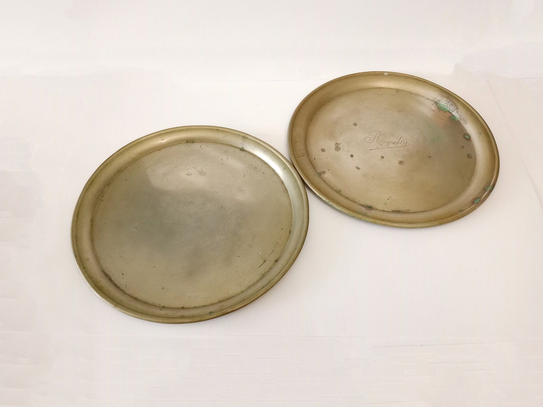 Antique French Silver Plated Plates Ercuis and Gombault Paris Circa ...