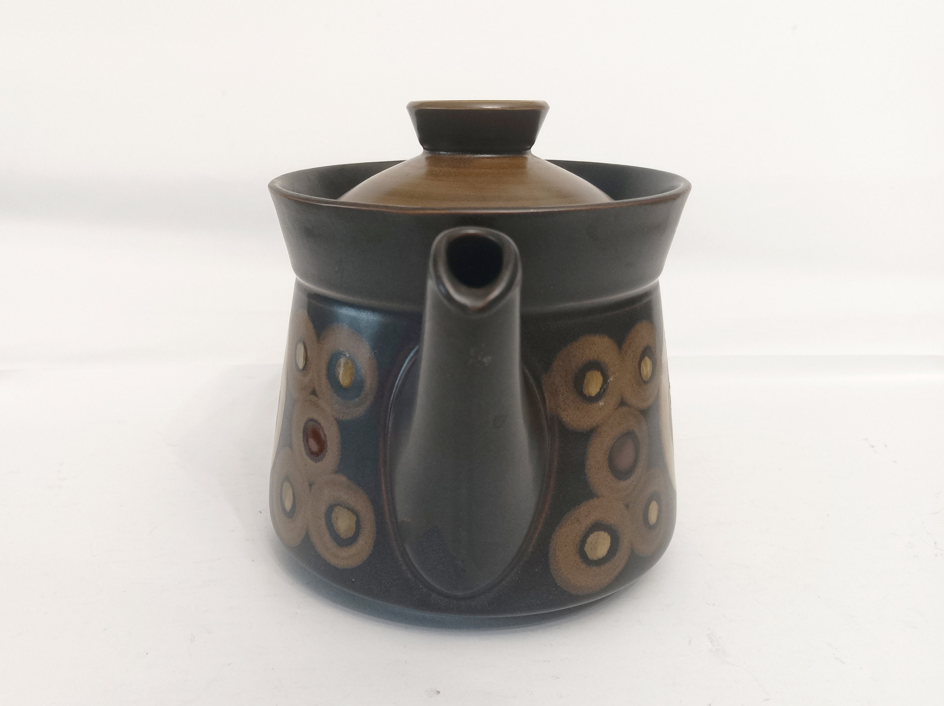 Vintage Denby Arabesque Teapot Circa 1970 Stoneware Teapot With ...
