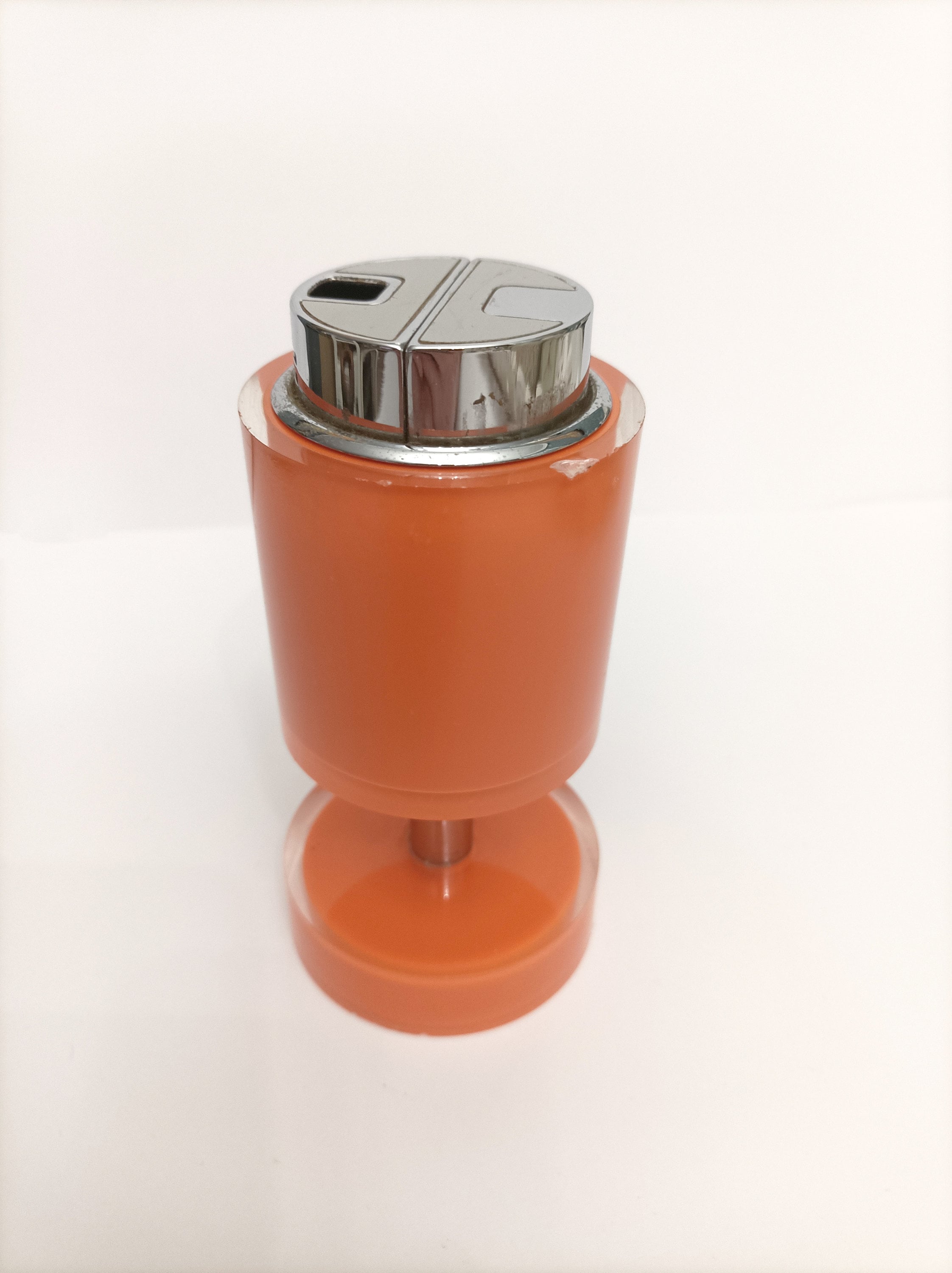 Mcm Japanese Space Age Sarome Table Lighter in Orange 1960s Pop Era ...