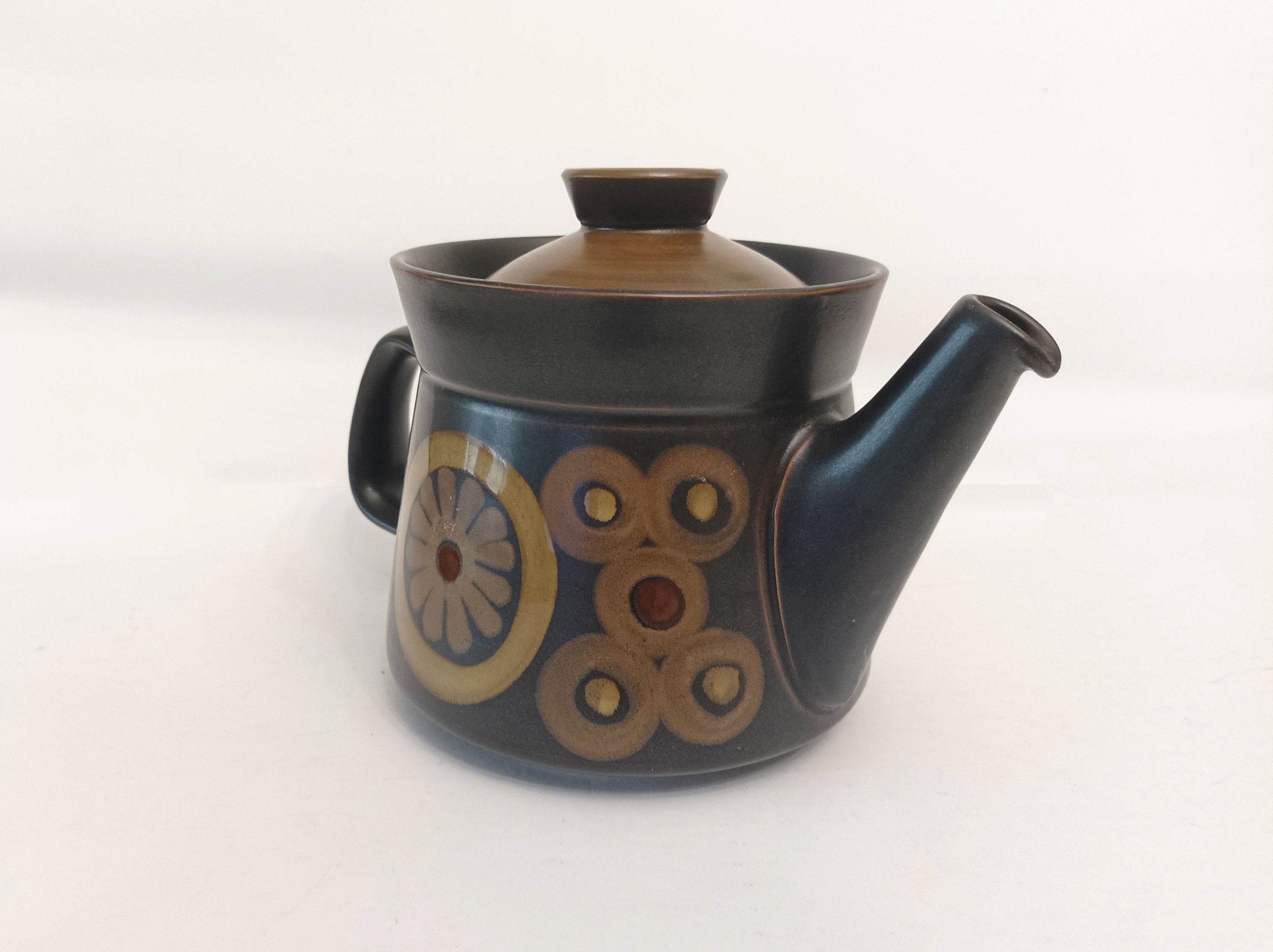 Vintage Denby Arabesque Teapot Circa 1970 Stoneware Teapot With ...
