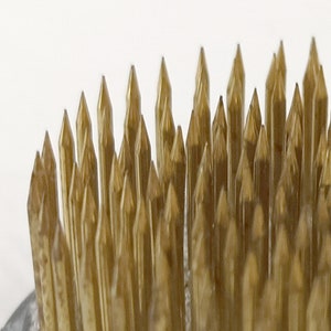 Vintage Metal Flower Frog From Japan Circa 1990 Small Ikebana Japanese ...