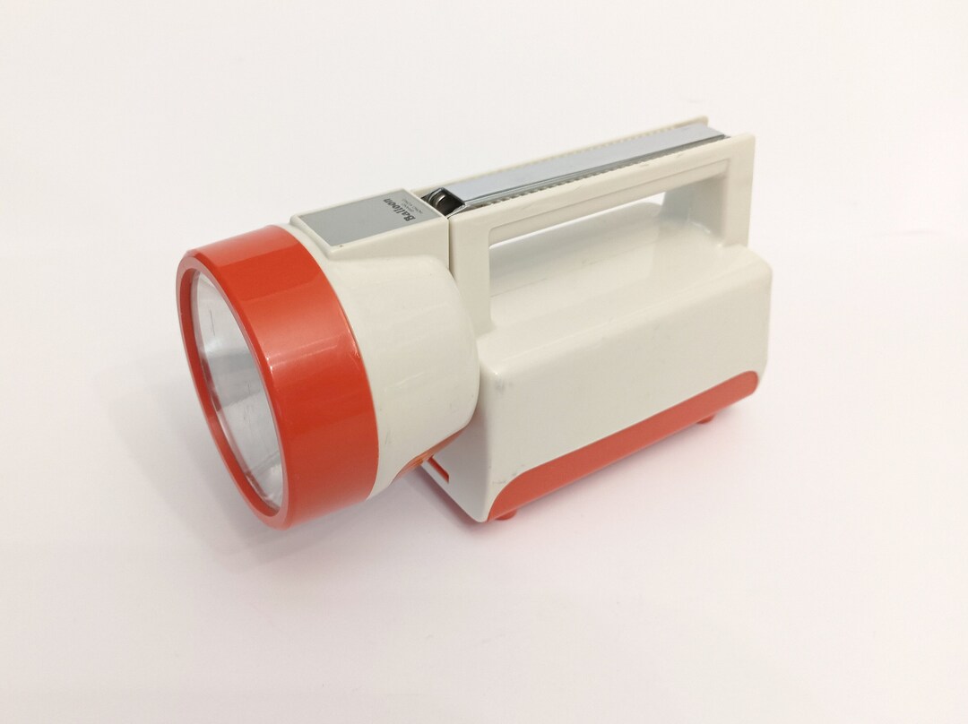 Large Balloon Torch From the 1980s Orange and White Torch That Can ...