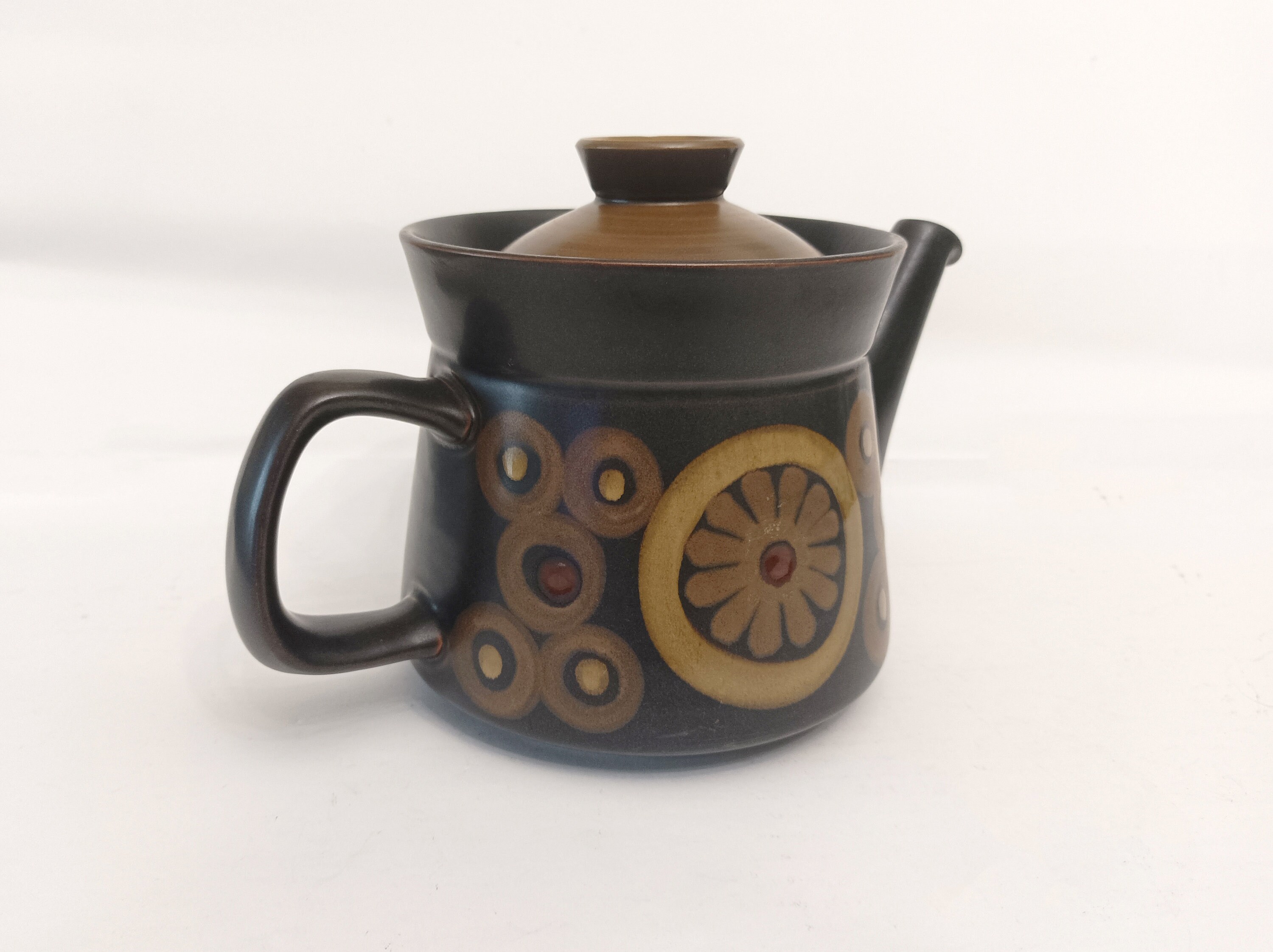 Vintage Denby Arabesque Teapot Circa 1970 Stoneware Teapot With ...