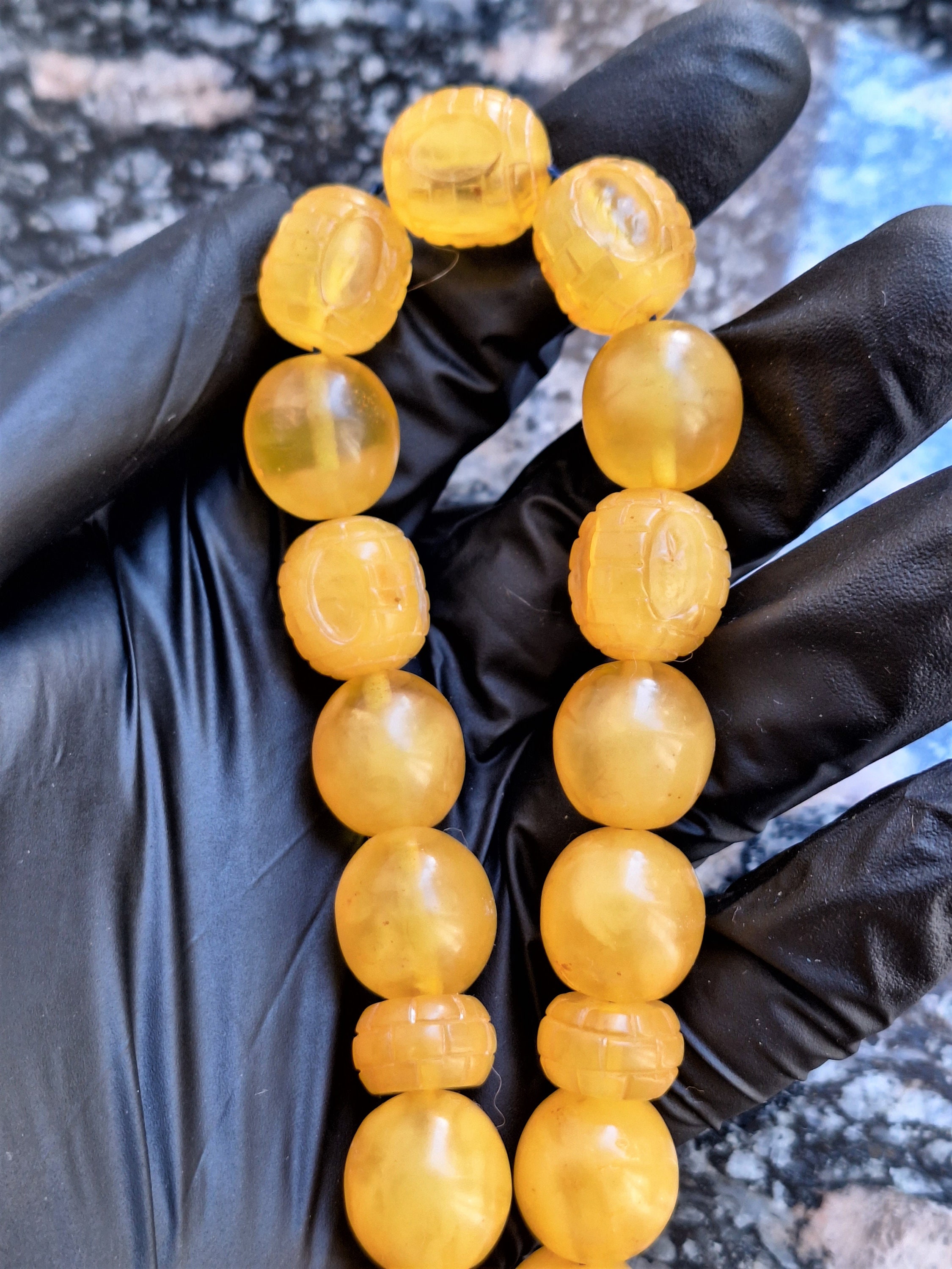 120 Gr Antique Baltic Amber Prayer Beads Rosary Tasbih - Etsy