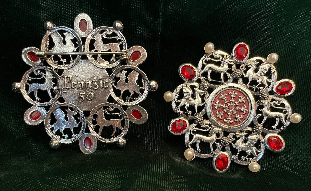 Pennsic Brooch Inspired by 14th Century Medieval Ring Brooches ...