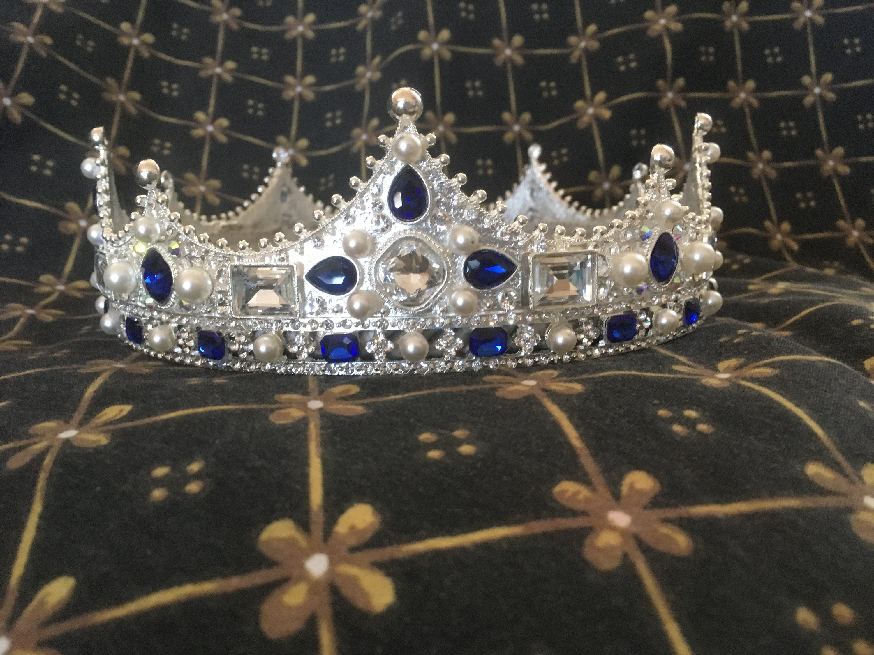 Crown with custom colors Prom king queen wedding theater | Etsy