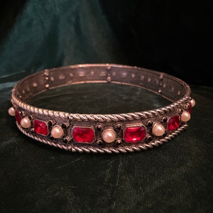 Wide Band Medieval Circlet Flat Crown Coronet for Nobleman Knight - Etsy